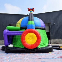 3D helmet headset inflatable disco dome bouncer DJ bounce house for ...