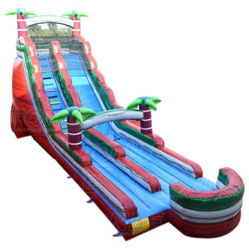 inflatable red marble slide for sale