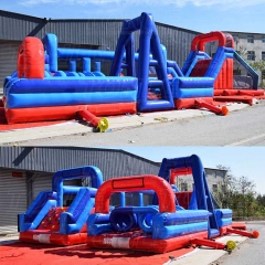 ninja warrior inflatable obstacle course for sale