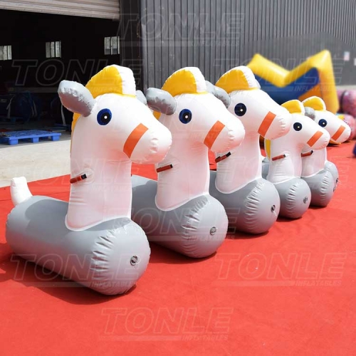 inflatable pony hop racing factory & manufacturer - Tonle Inflatables