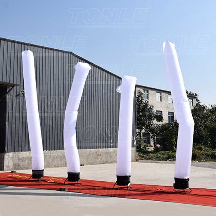 factory price custom single double leg inflatable guys sky dancer