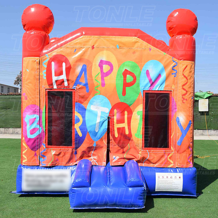 Custom birthday themed bouncy house for sale