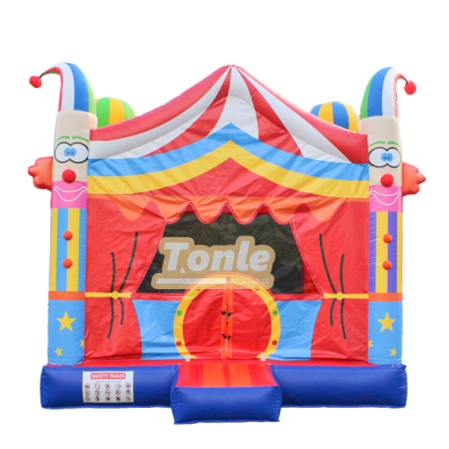 Circus Clown Inflatable Bounce House