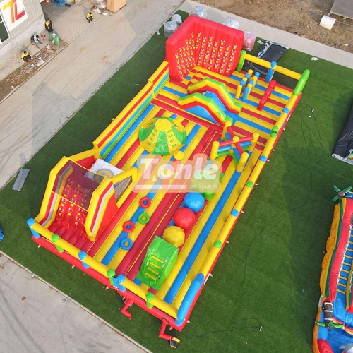 inflatable playground kids park